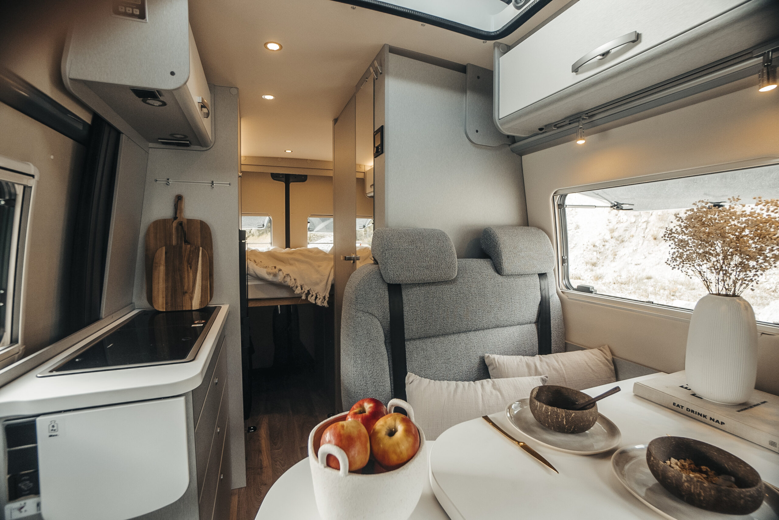Hymer Free S 600 | Campervan hire at Neuss Camping